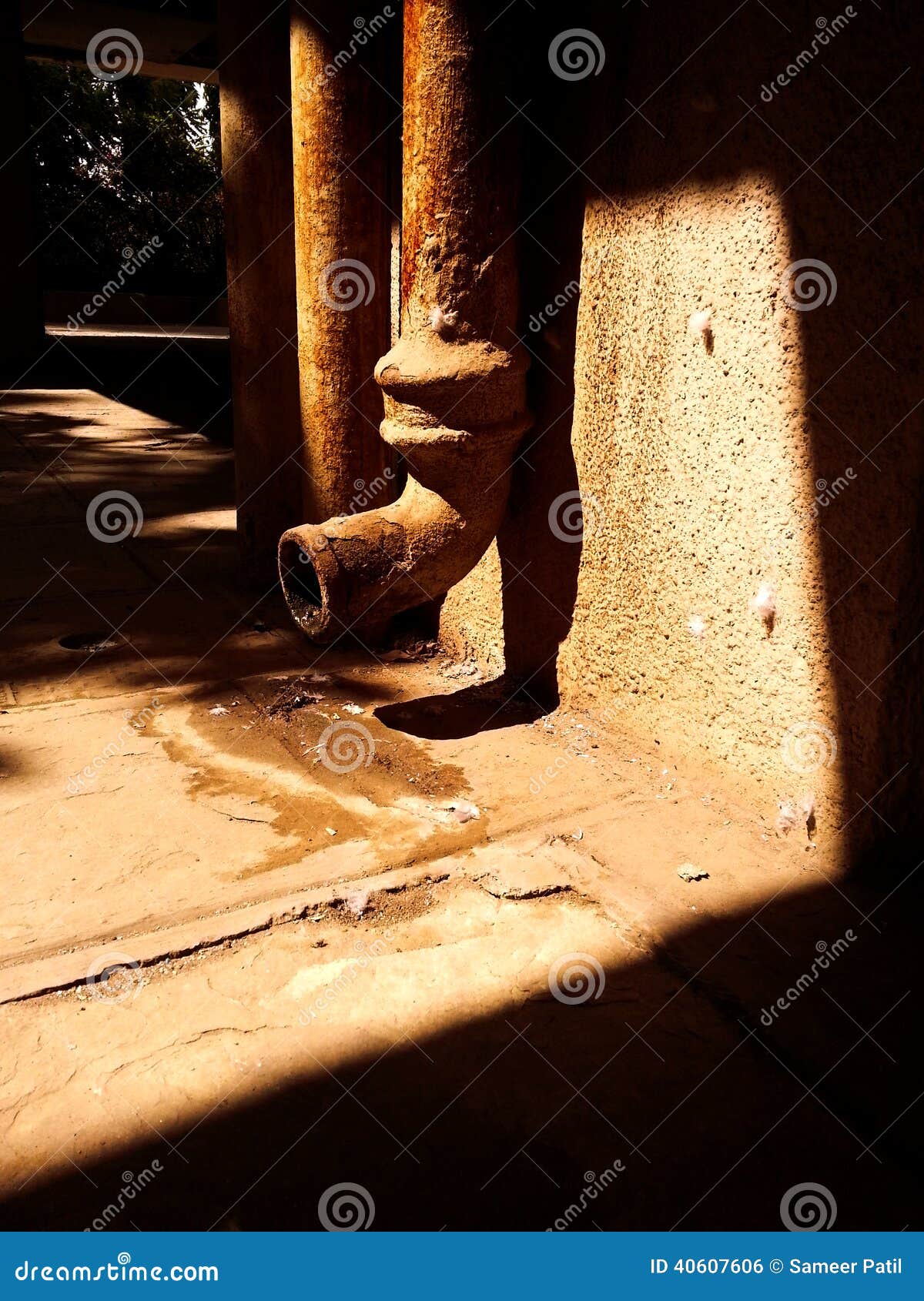 Pipe stock photo. Image of drainage, daylight, water - 40607606