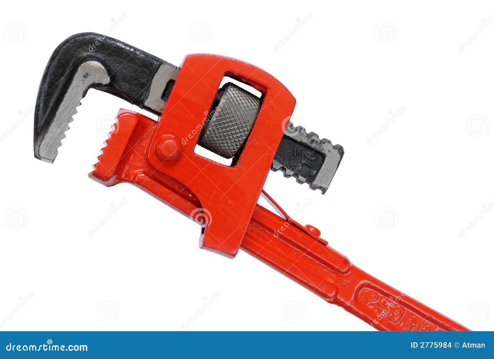 Pipe Wrench stock photo. Image of jaws, isolated, plumber - 2775984