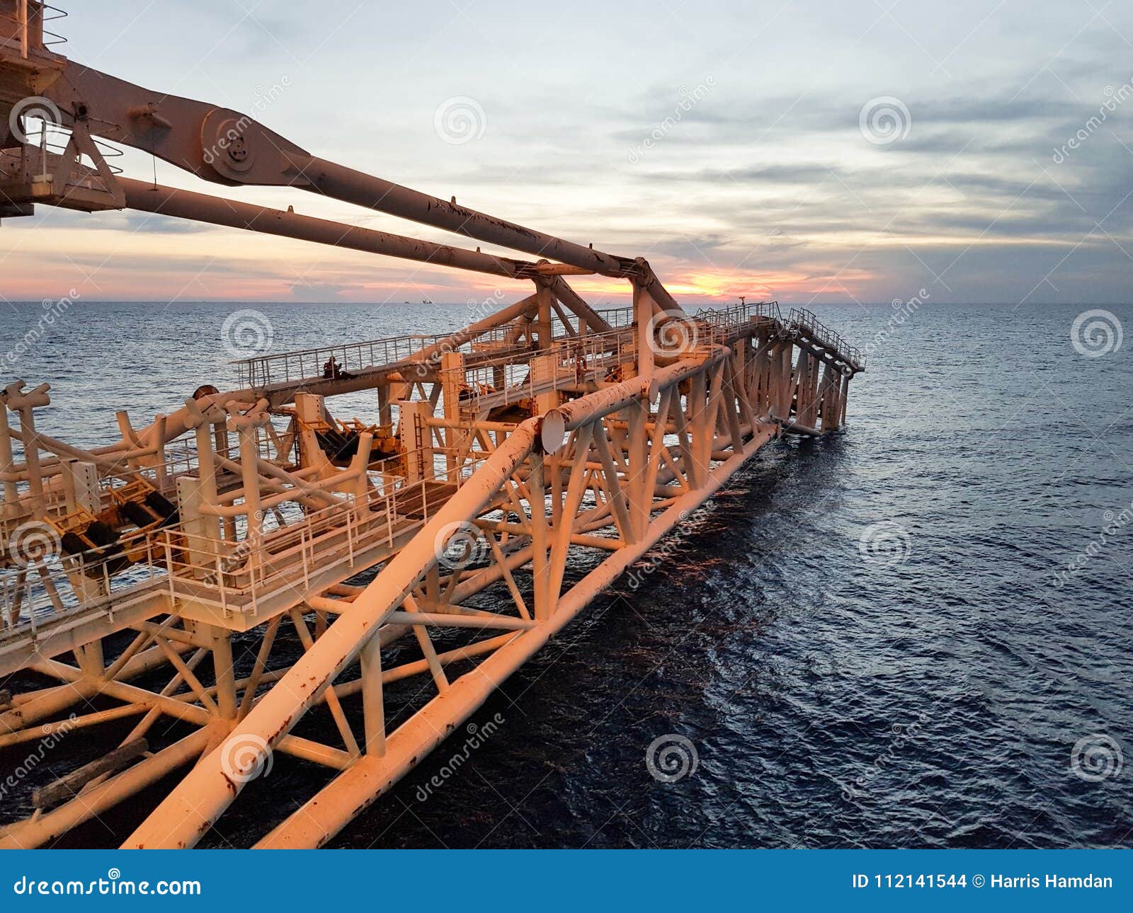 Subsea Modules Are Part Of A New Offshore Production Platform During ...