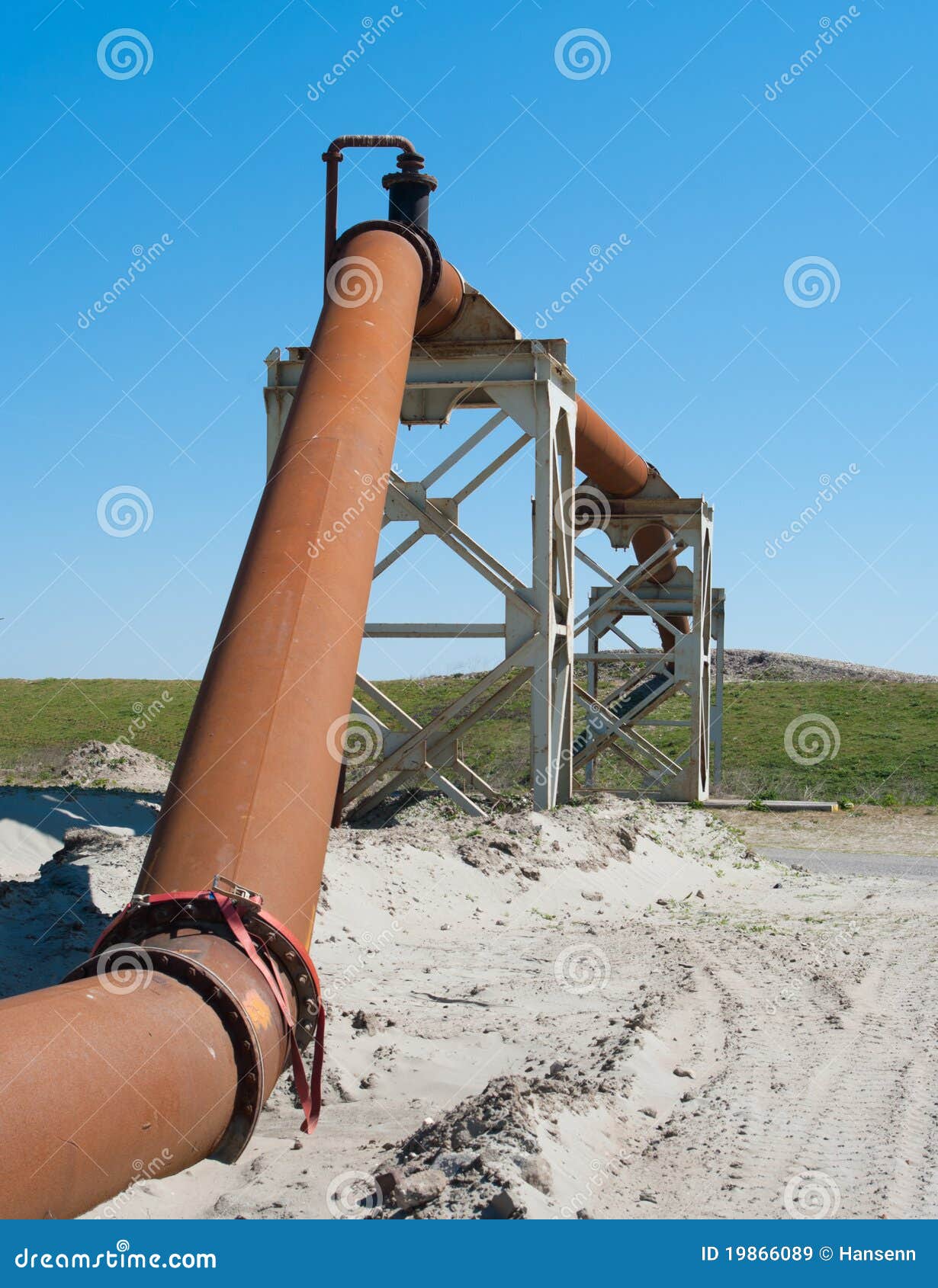 Pipeline stock image. Image of fuel, industry, facility - 19866089