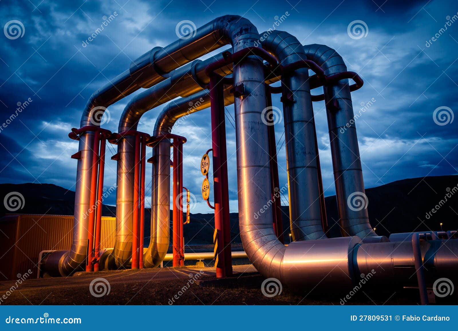 Pipeline stock image. Image of trasportation, green, environment - 27809531