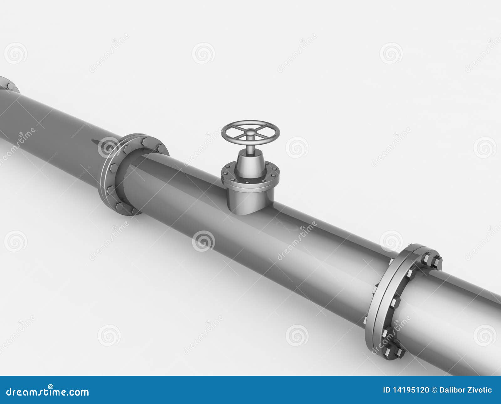 Pipeline 3d concept stock illustration. Illustration of power - 14195120