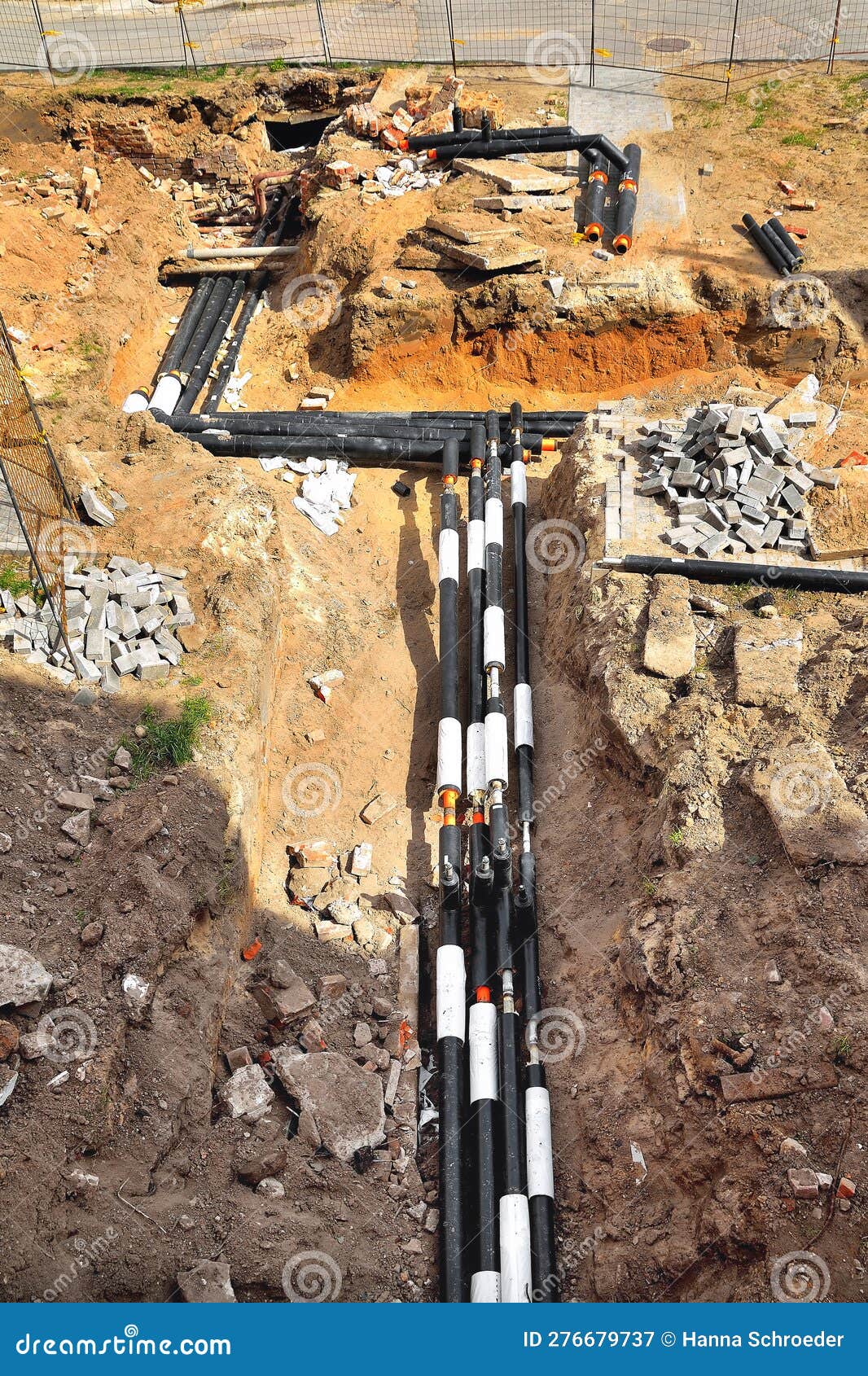 Pipeline Accident, Replacement of Old Emergency Pipes of the Water ...