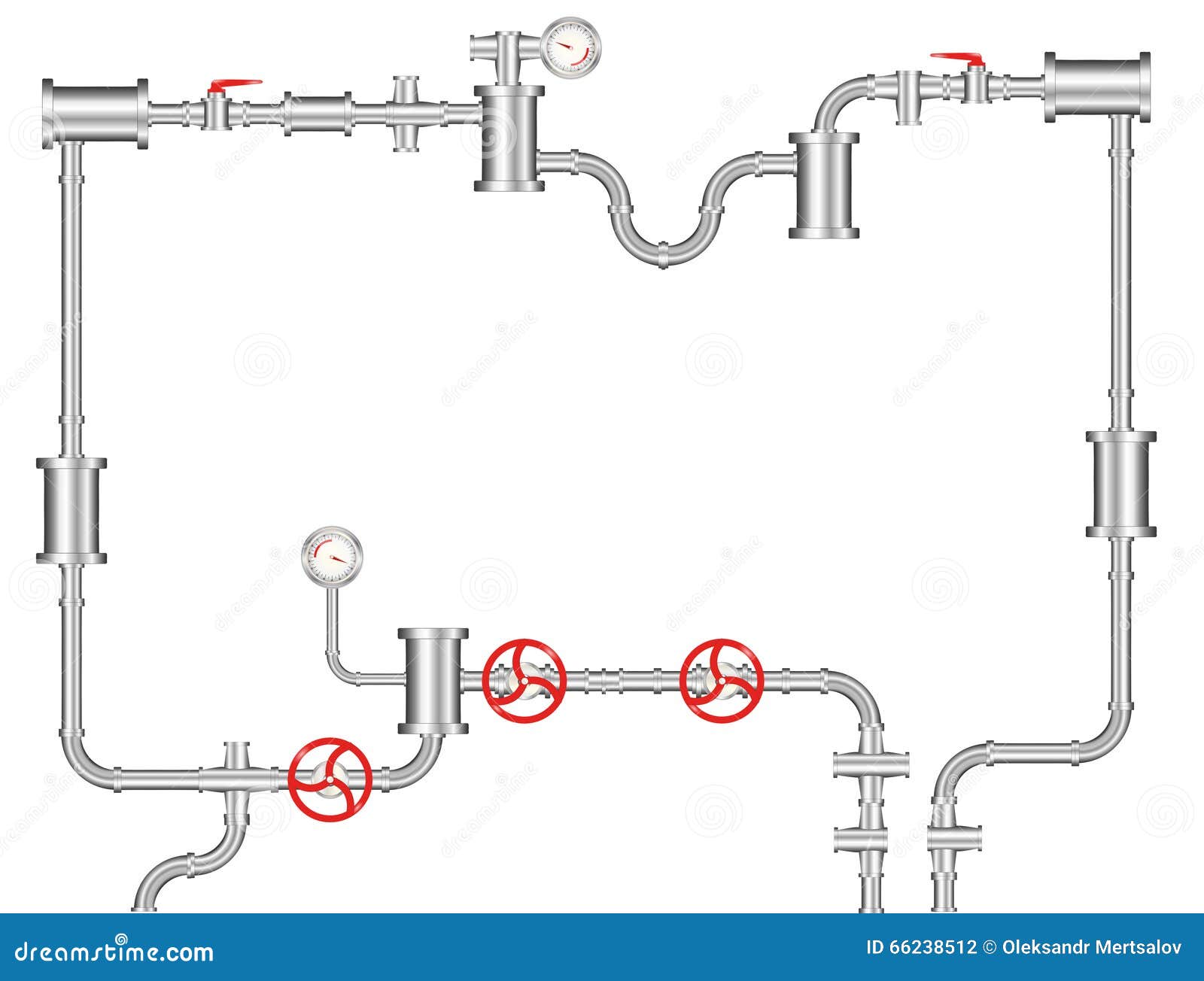 Pipeline Background Abstract Illustration Stock Vector - Illustration ...