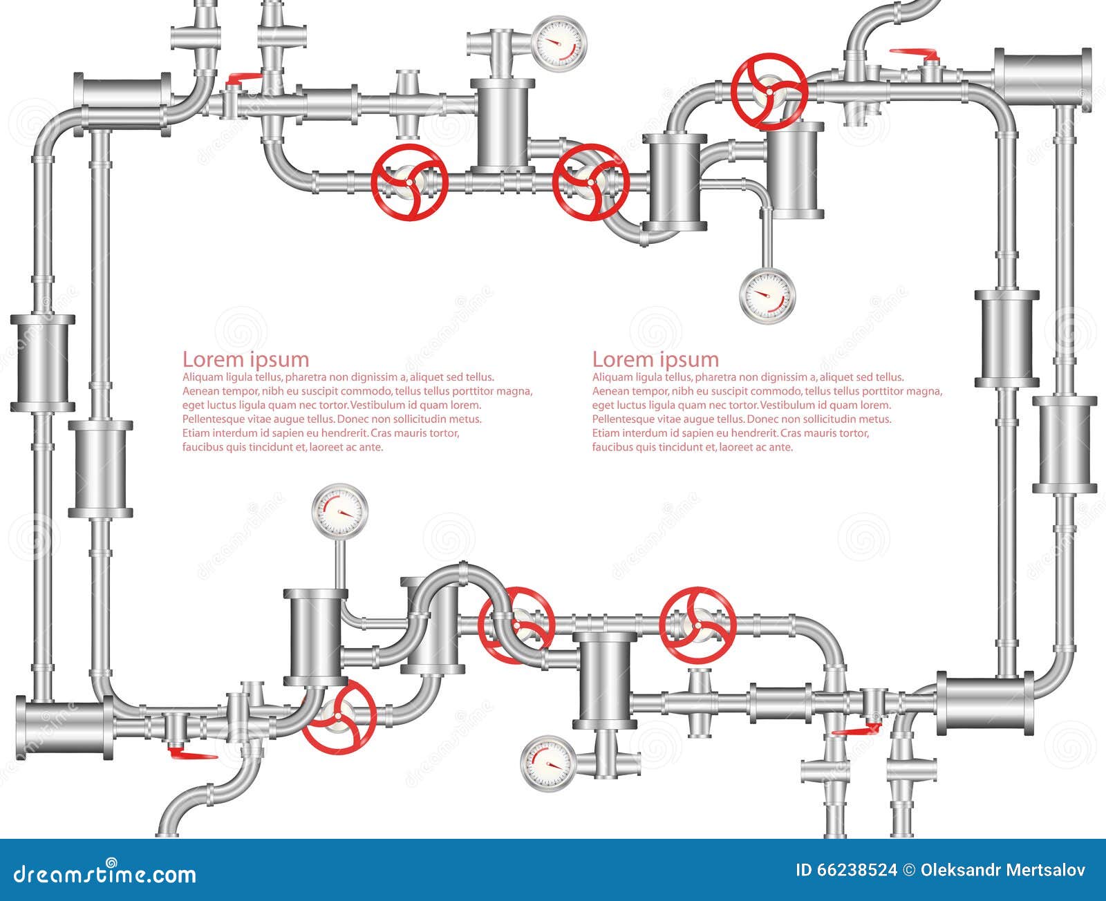 Pipeline Background Black Silhouette. Cartoon Vector | CartoonDealer ...