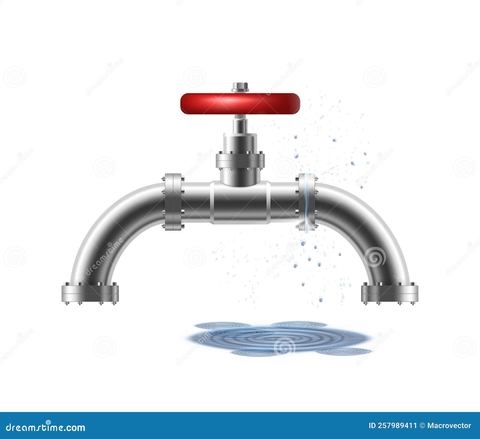 Pipeline Burst Illustration Stock Illustration - Illustration of icon ...