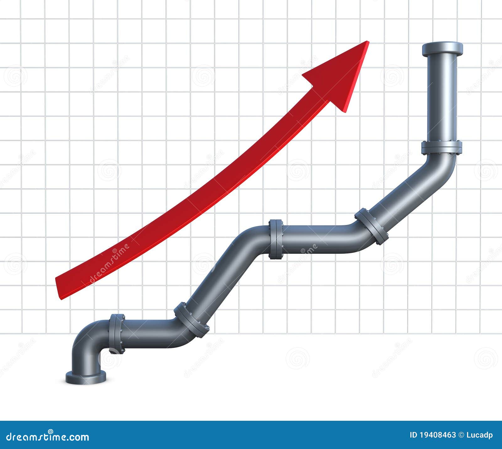 Pipeline chart stock illustration. Illustration of graph - 19408463