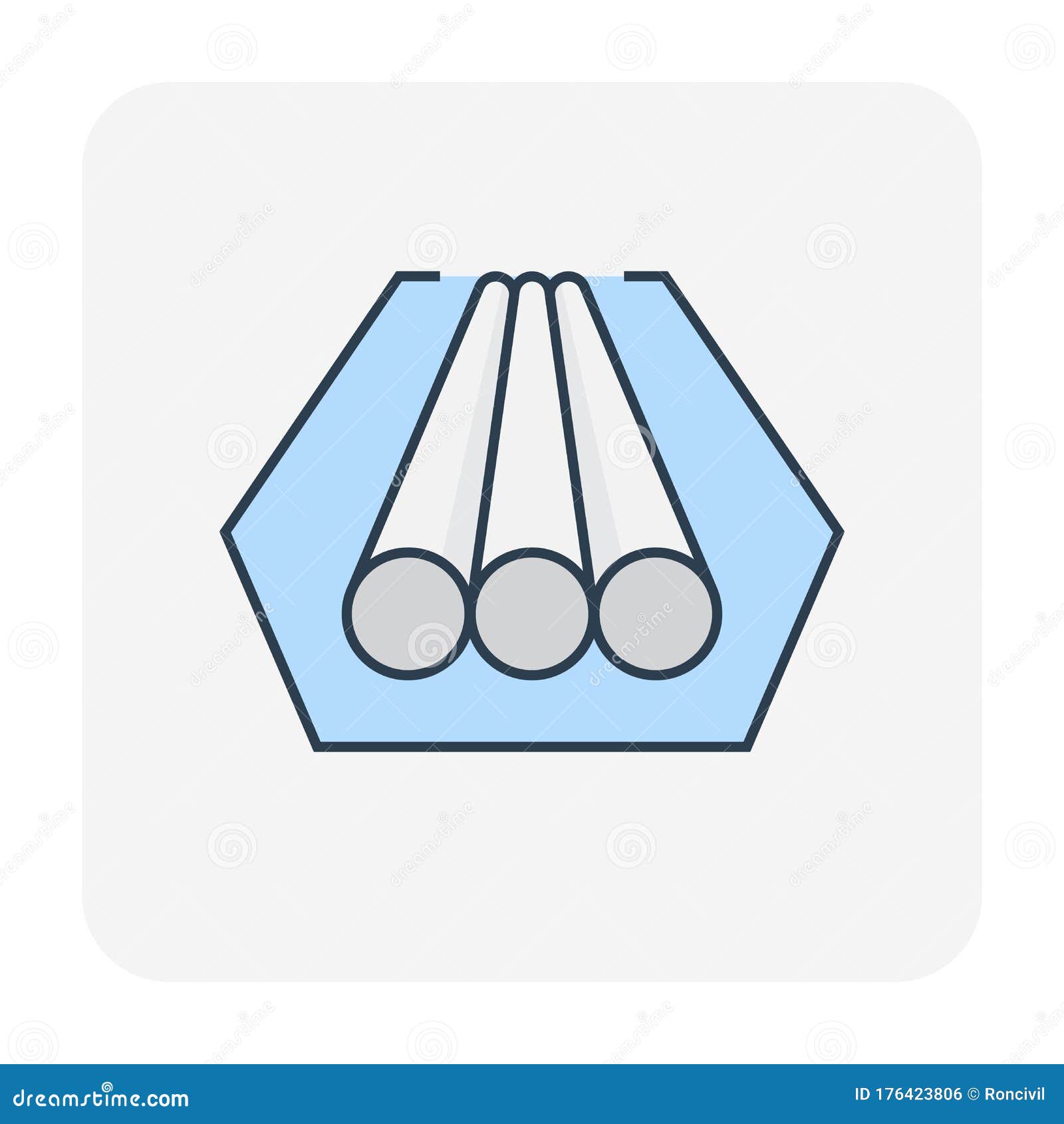 Pipeline construction icon stock vector. Illustration of plumbing ...