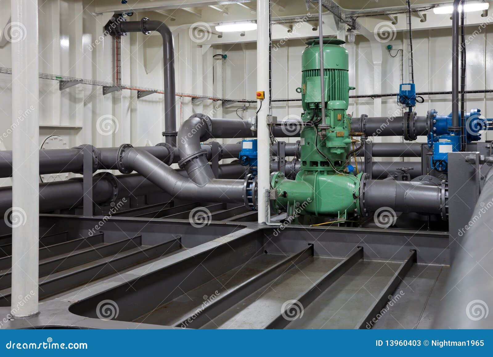 Pipeline equipment stock image. Image of environment - 13960403