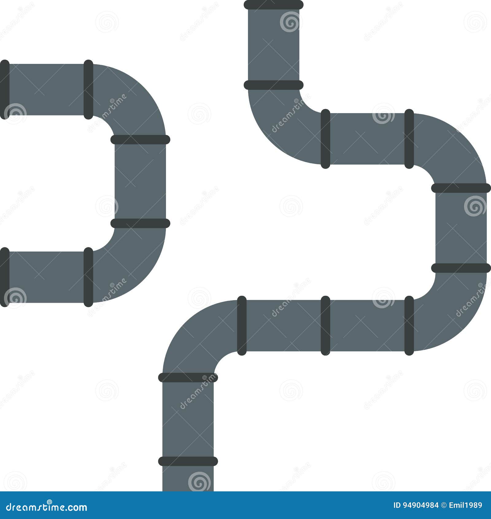 Pipeline stock vector. Illustration of background, construction - 94904984