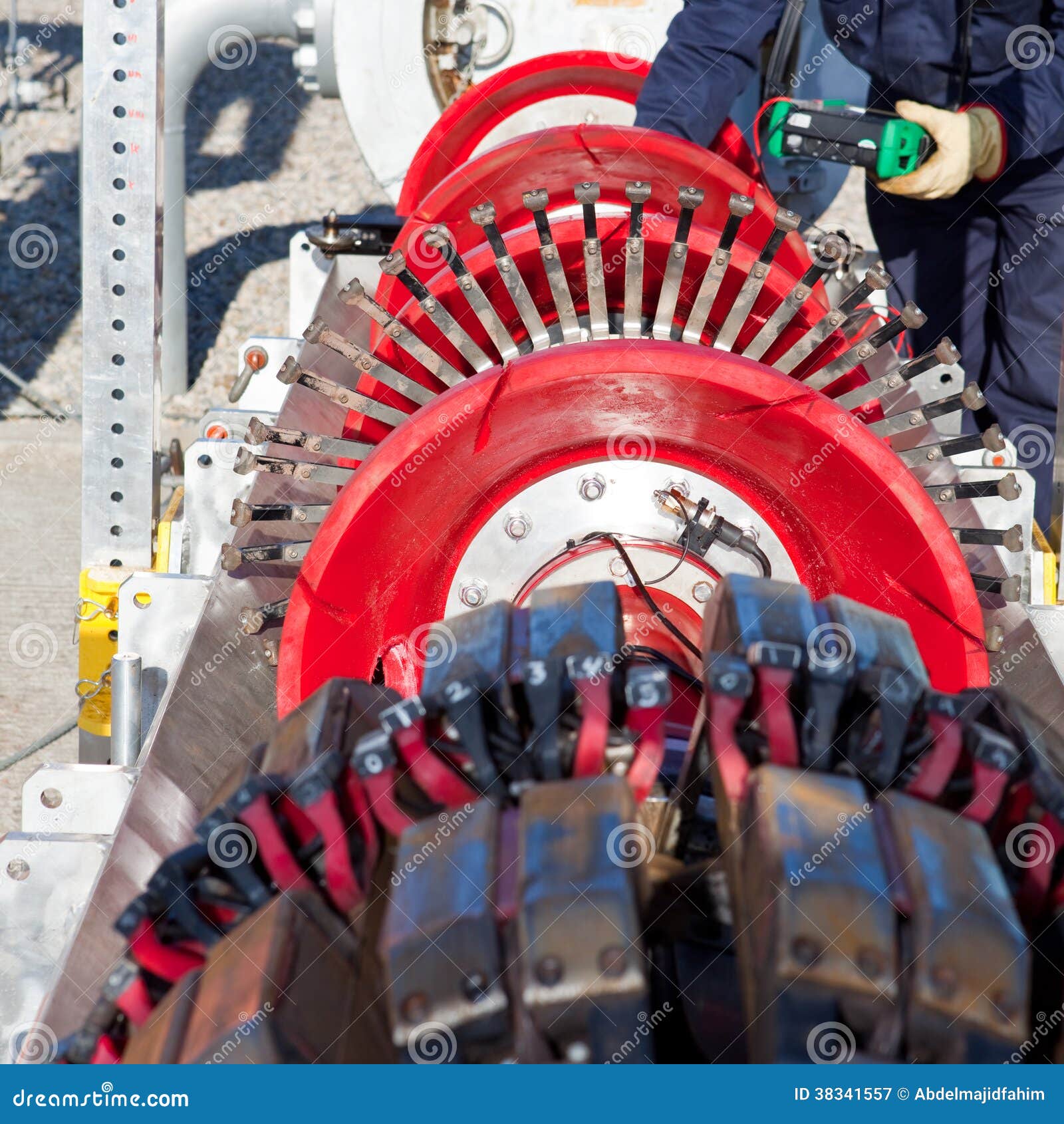 Pipeline-intelligent PIG stock image. Image of geometry - 38341557