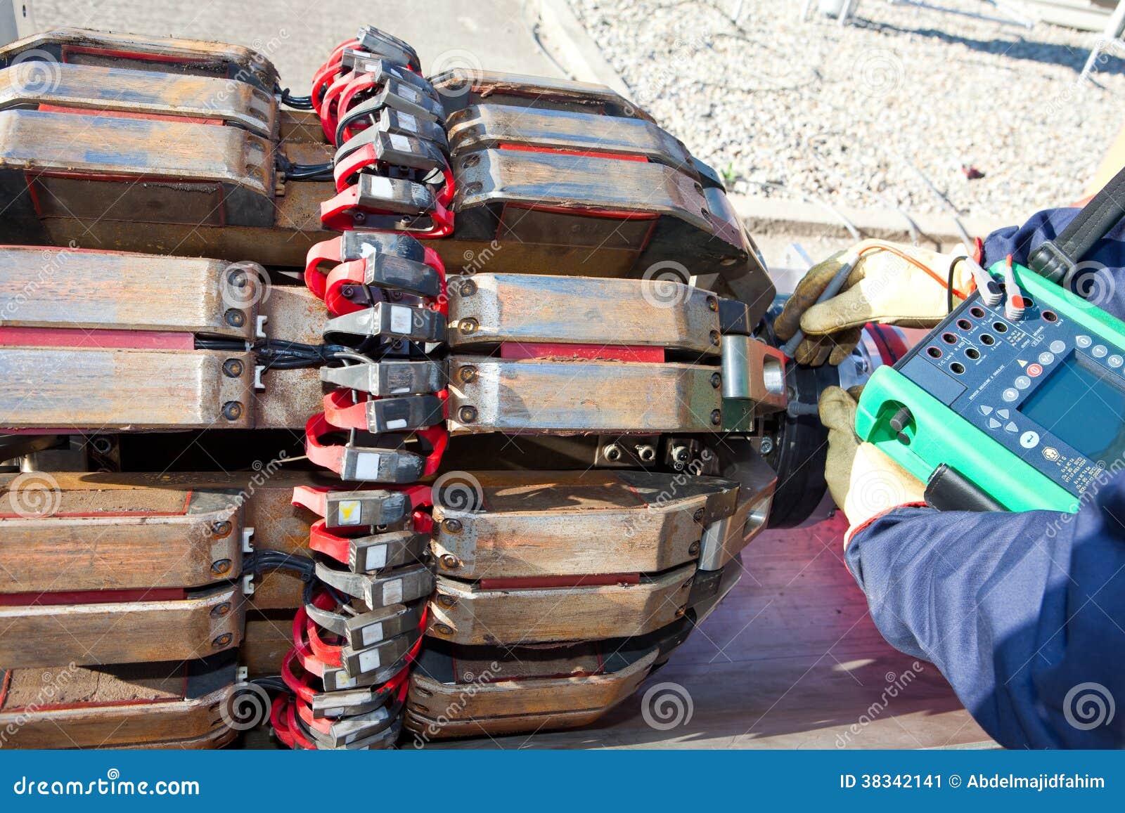 Pipeline-intelligent PIG Stock Image - Image: 38342141