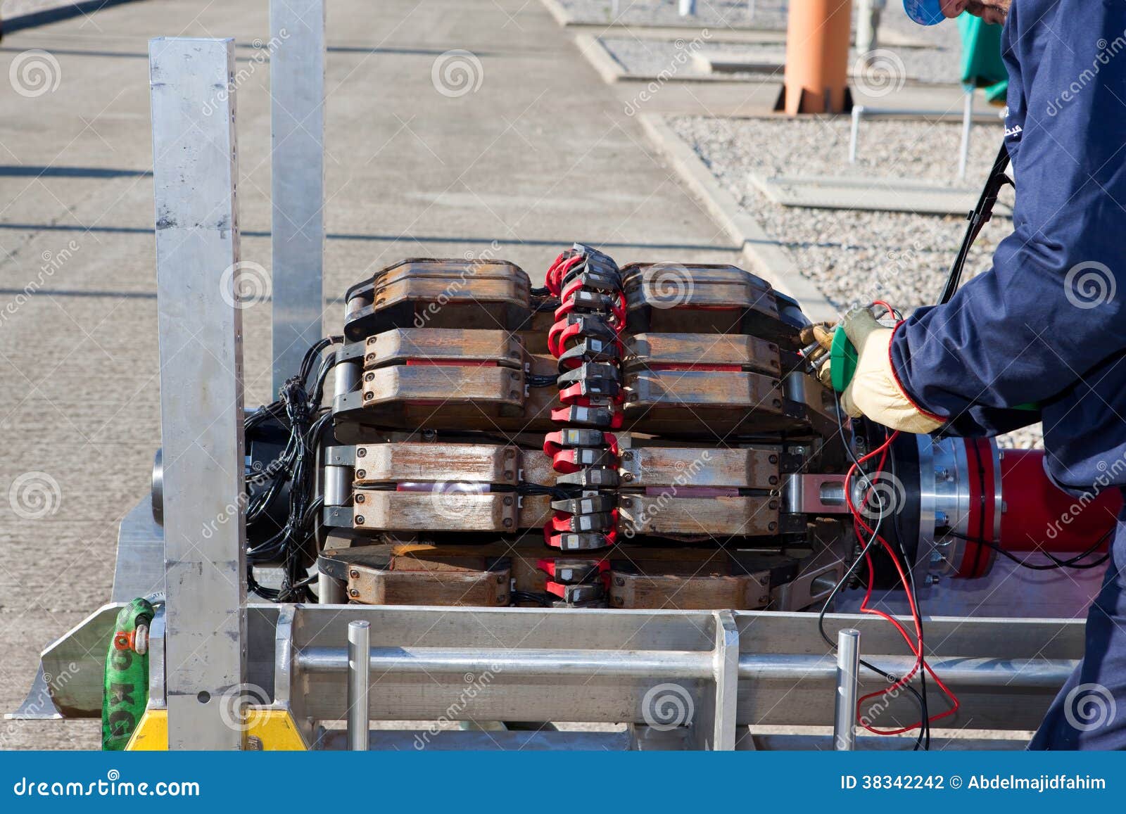 Pipeline-intelligent PIG stock photo. Image of receiver - 38342242