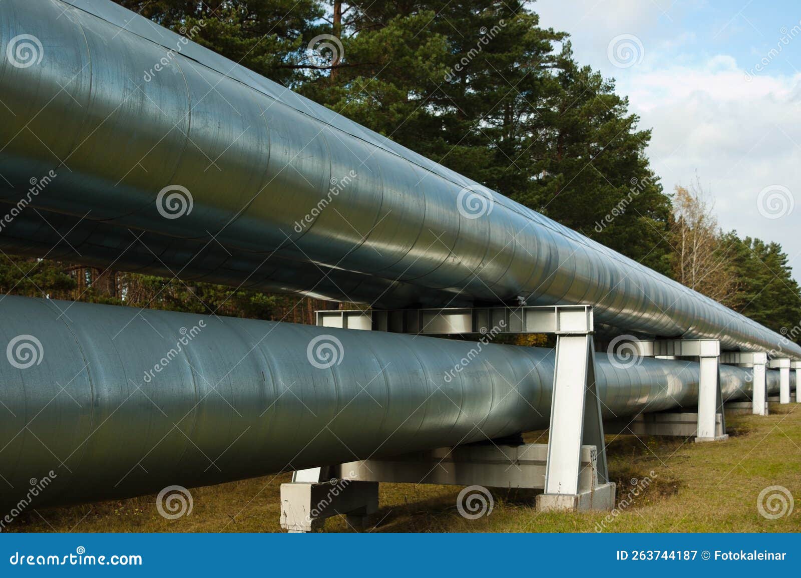 Pipeline, in the Photo Pipeline Close-up Stock Image - Image of nord ...