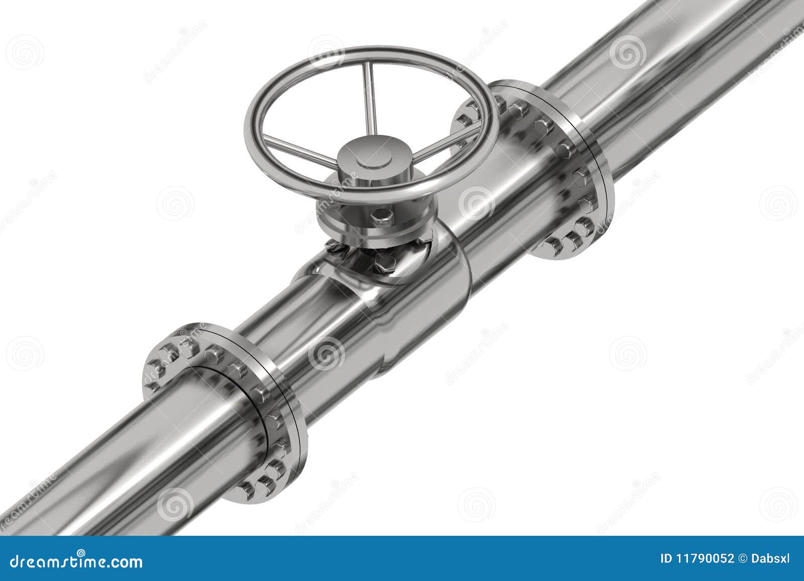Pipeline Throttle Control Wheel Stock Photo - Image of brushed ...