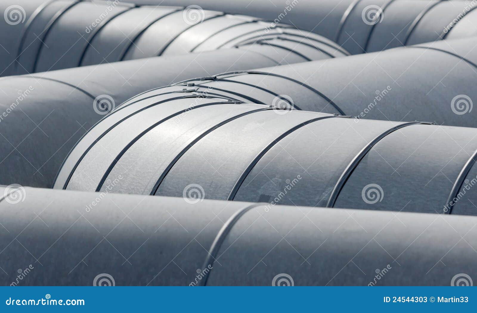 Pipeline tubes stock image. Image of construction, metal - 24544303