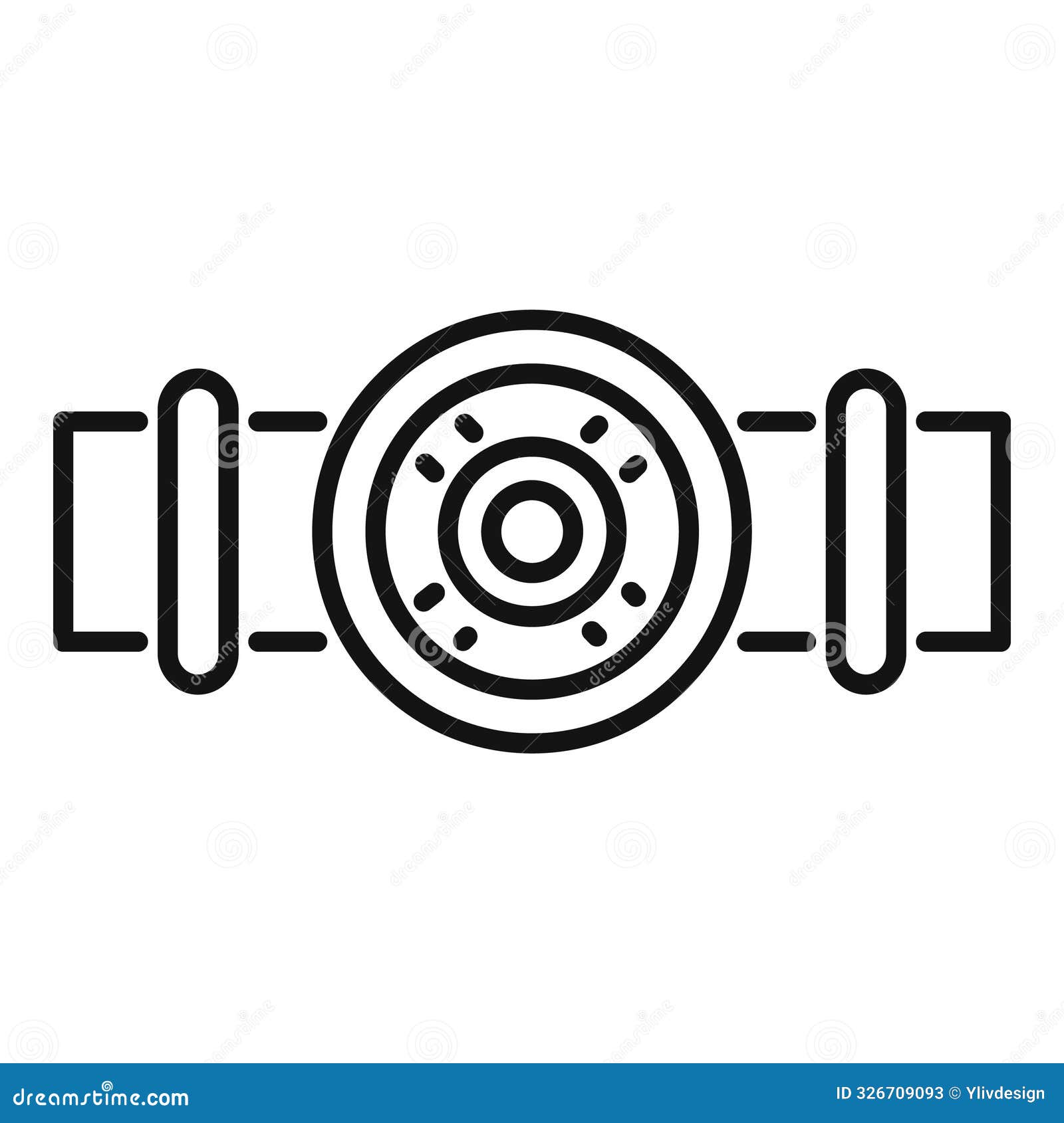 Pipeline Valve Locking System Securing Flow Control Stock Illustration ...