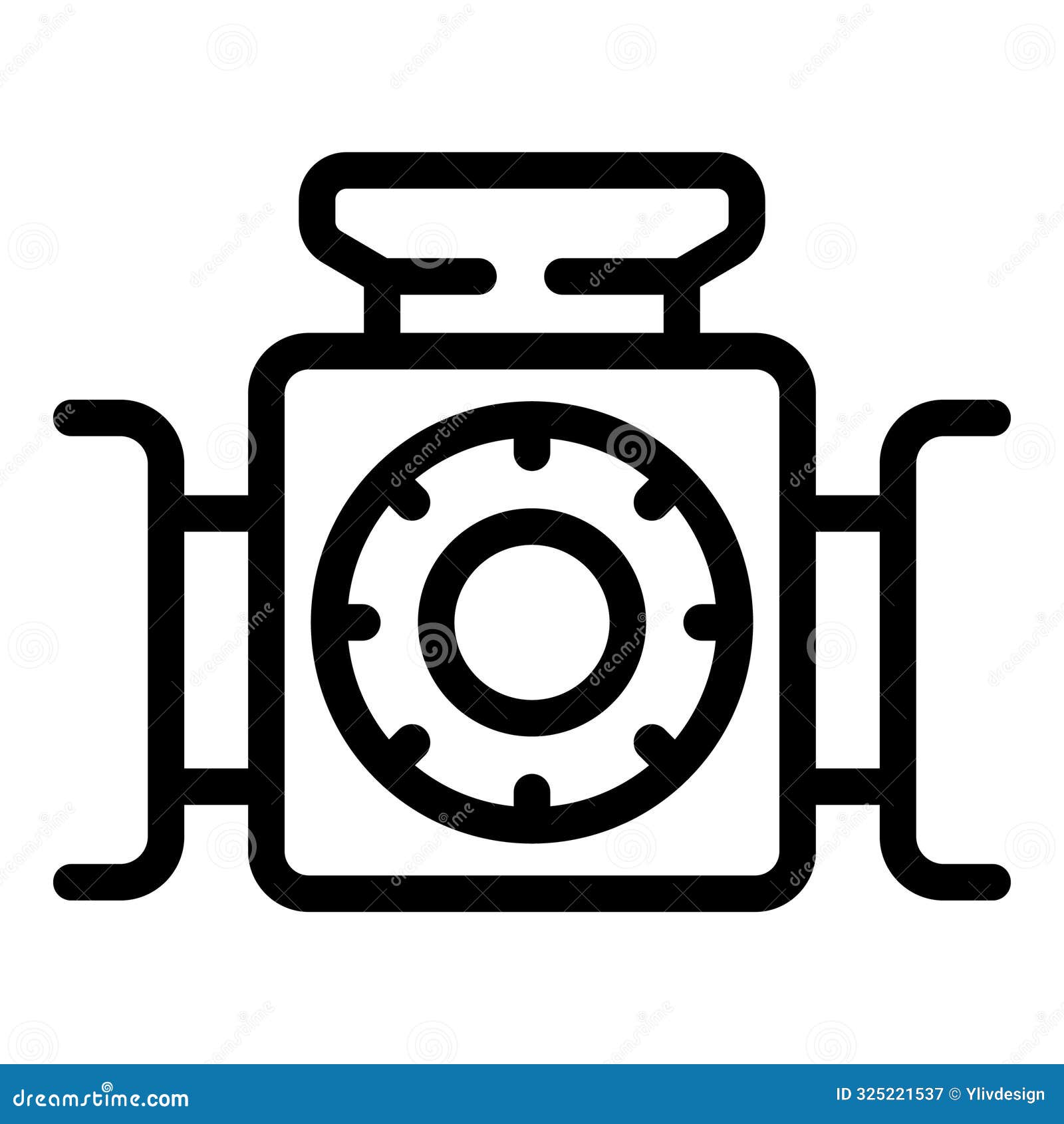 Pipeline Valve Controlling Gas Flow Through Industrial Pipe Vector ... Pipeline Valve Controlling Gas Flow Through Industrial Pipe Vector ...
