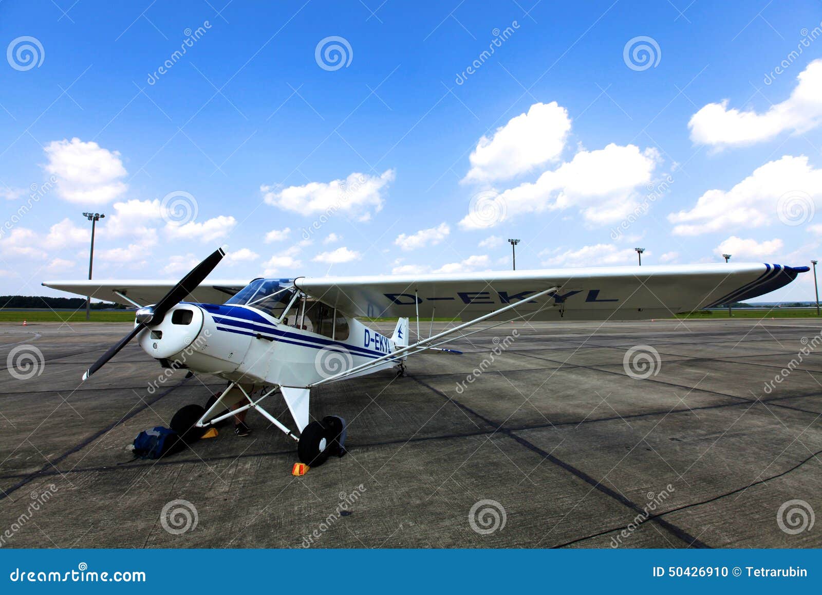 Super Cub Piper Bush Airplane, Editorial Image | CartoonDealer.com ...