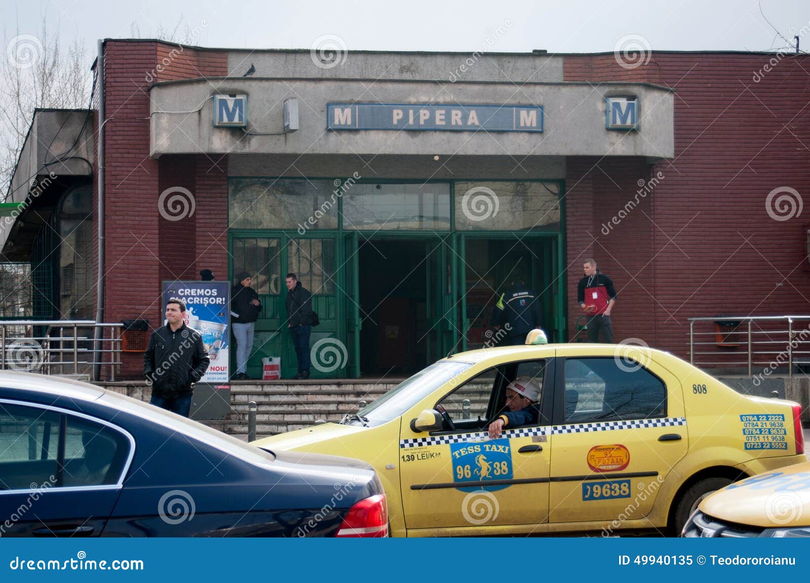 Pipera subway station editorial image. Image of gorjului - 49940135