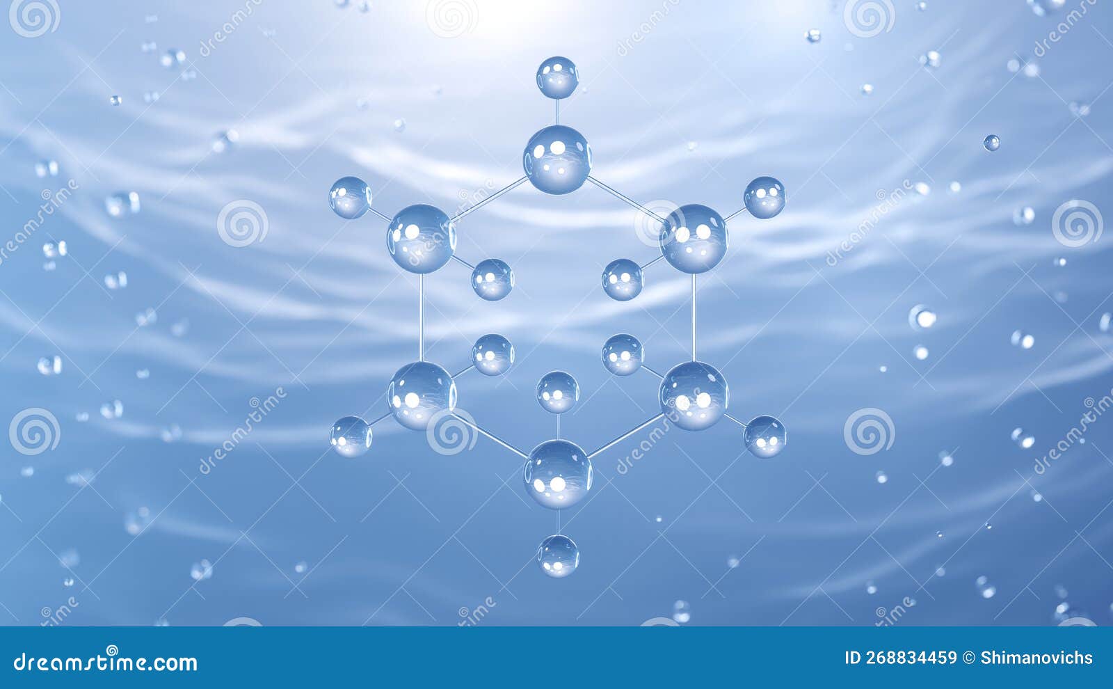 Piperidine Molecular Structure, 3d Model Molecule, Heterocyclic Amine ...
