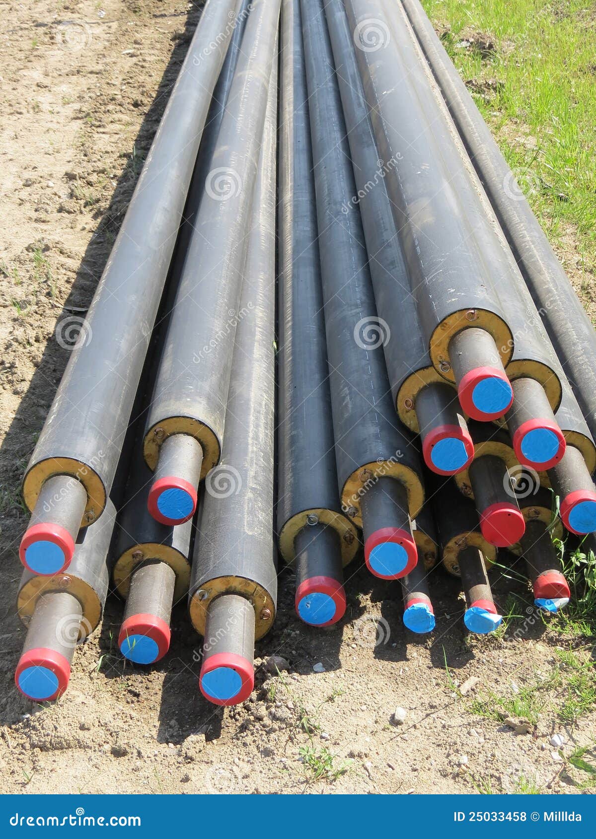 Pipes stock photo. Image of long, pipes, surface, industrial - 25033458