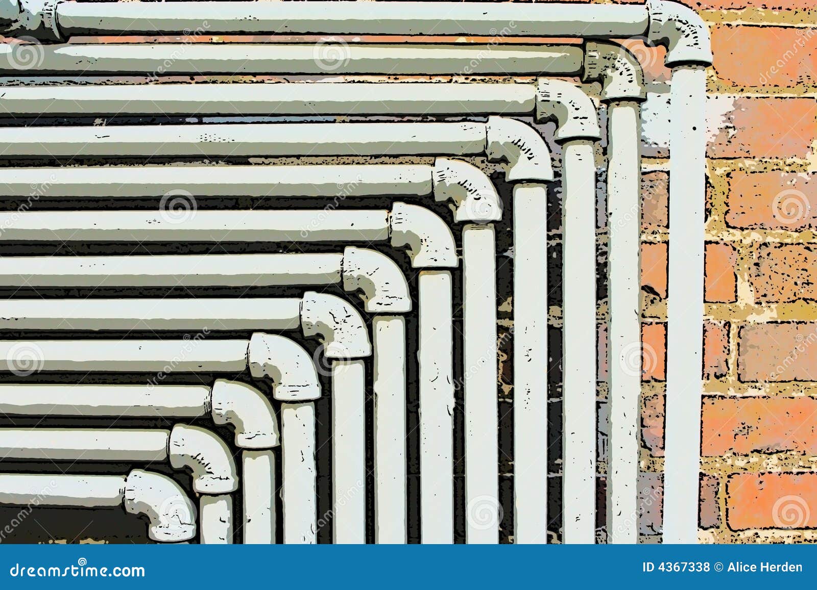 Pipes Picture. Image: 4367338