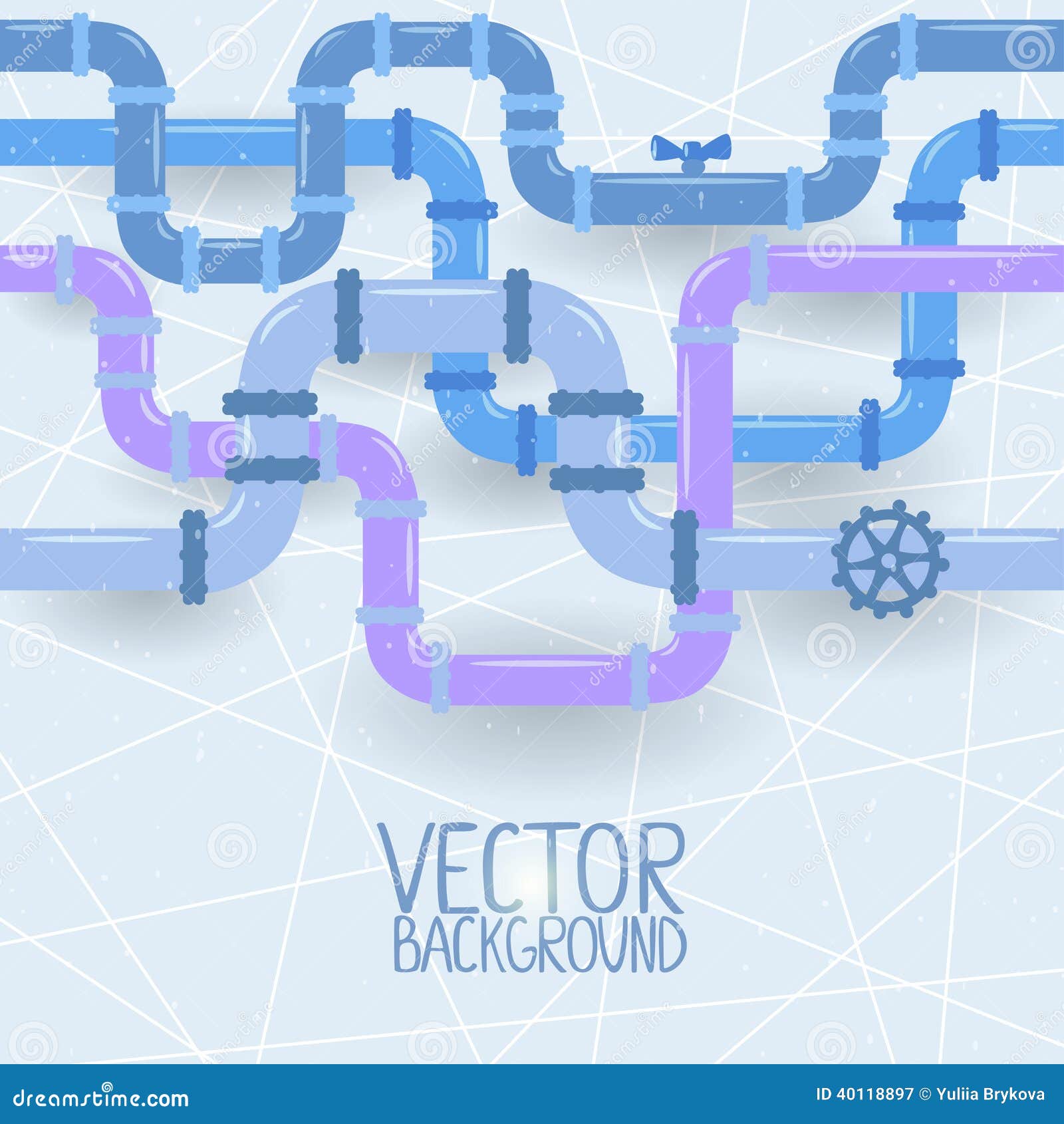 Pipes background stock vector. Illustration of graphic - 40118897