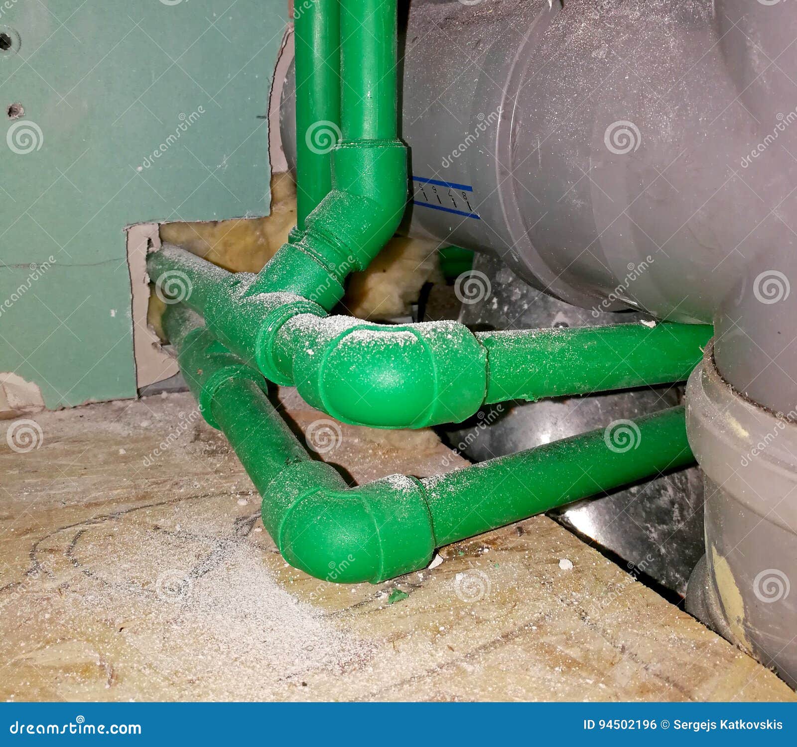 Pipes stock photo. Image of plastic, pipeline, industrial - 94502196