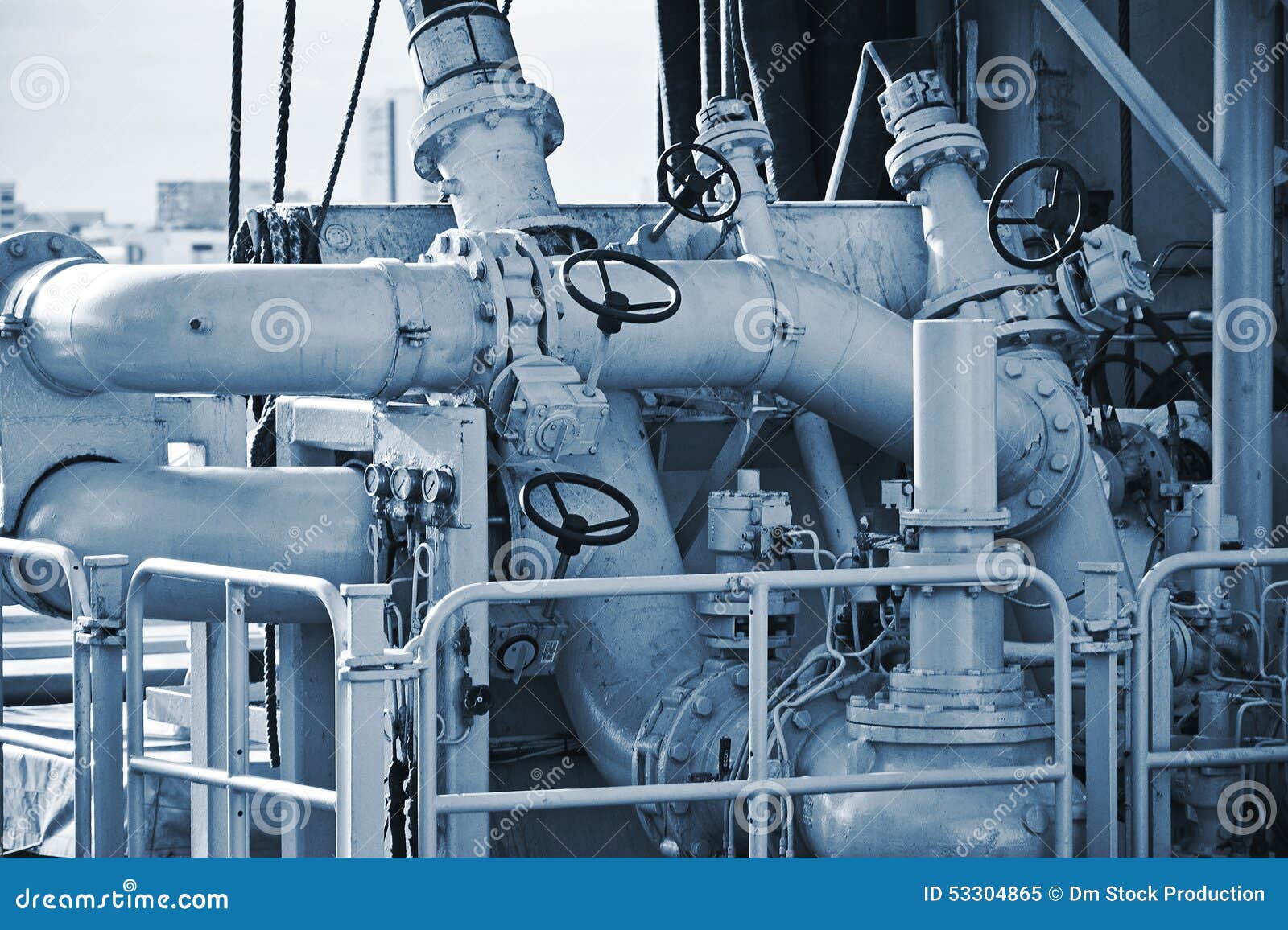 Pipes. stock image. Image of chemistry, industrial, metal - 53304865