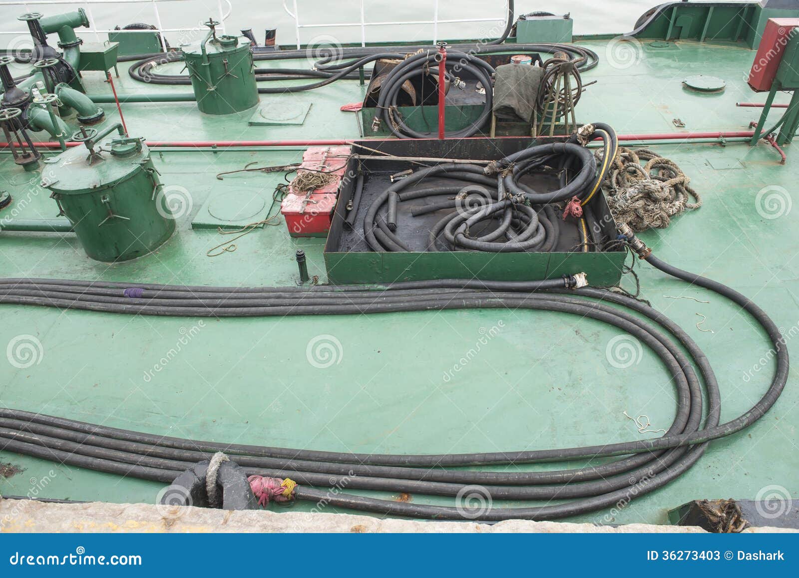 Pipes on the deck of ship stock image. Image of nautical - 36273403