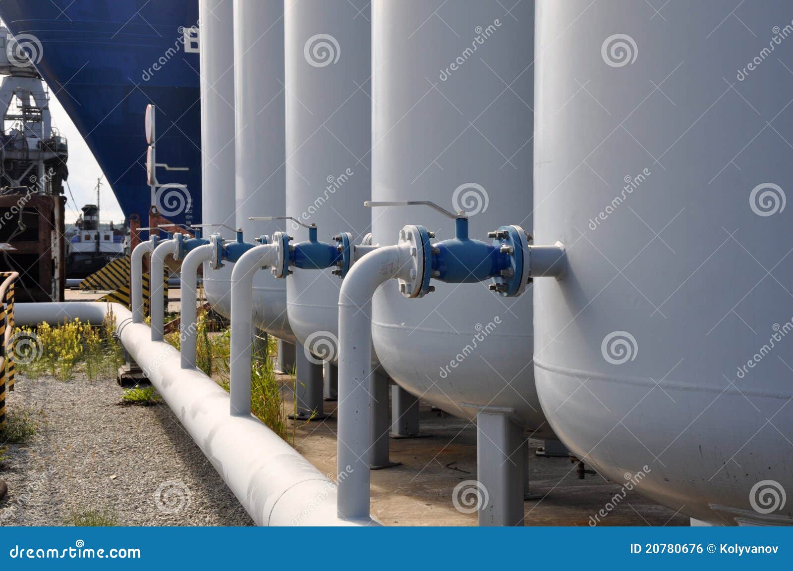 Pipes for gas stock photo. Image of steel, tubes, metal - 20780676