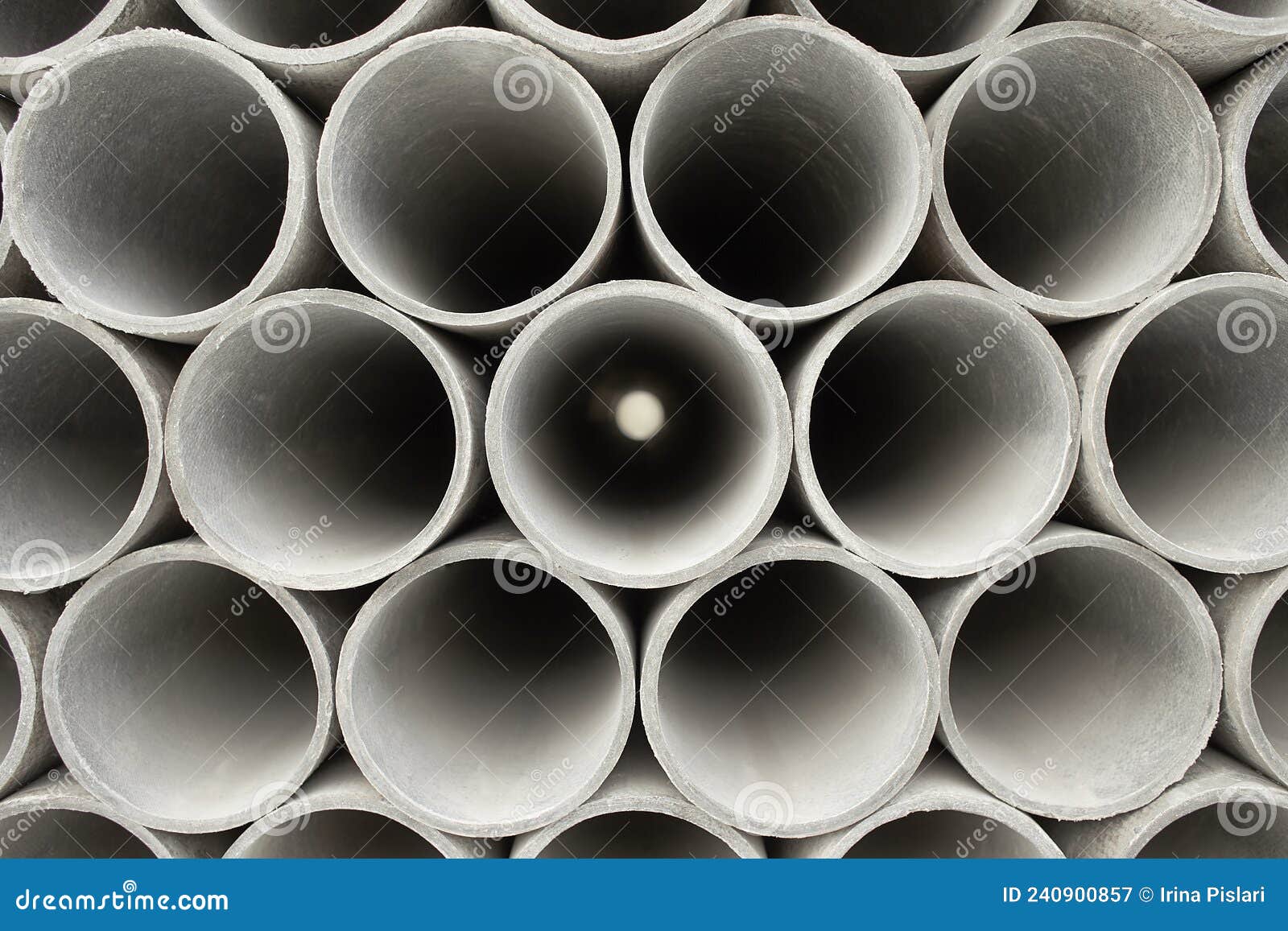 Pipes at the Hardware Store Used for the Construction. Close Up ...