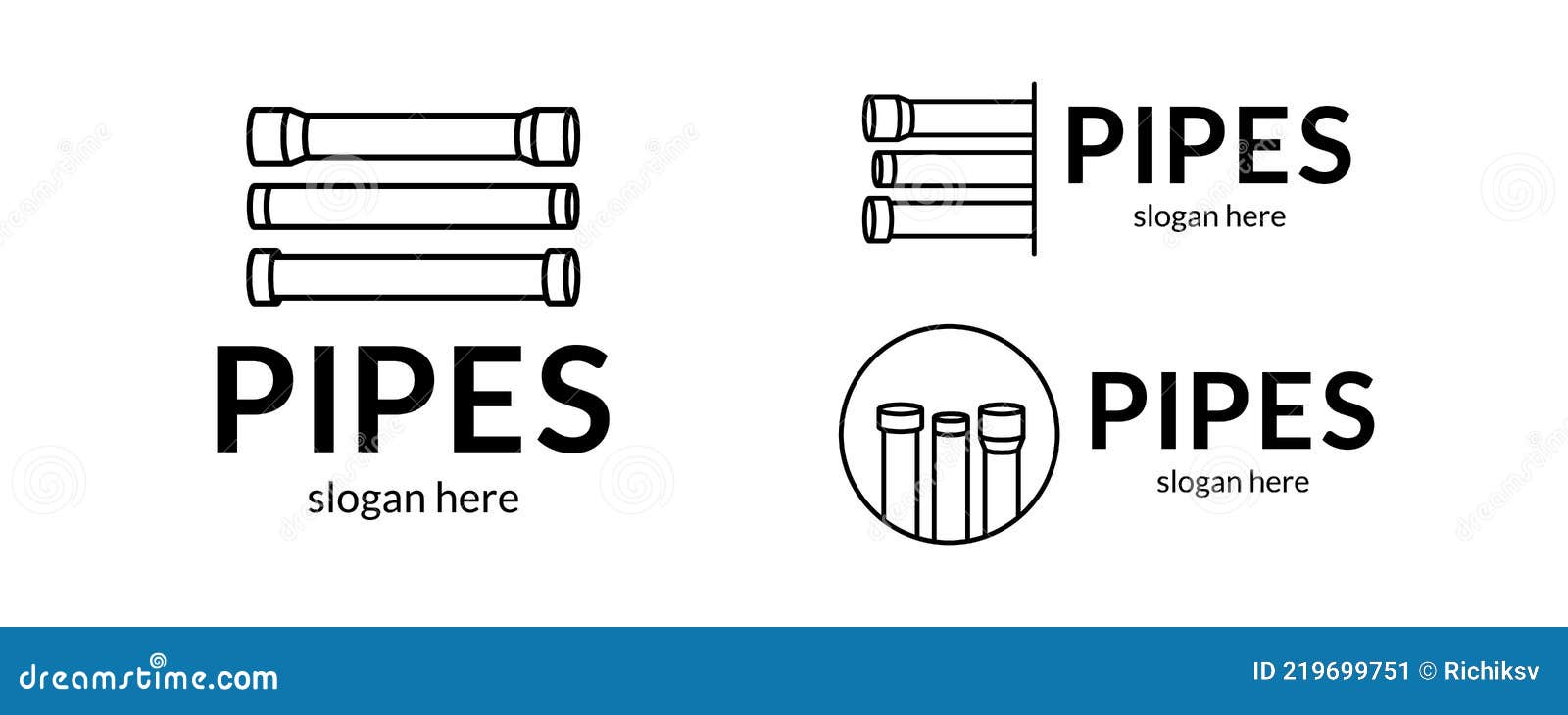 Pipes Logo. Pipes Emblem. Pipeline Icon. Corporate Logo Design ...