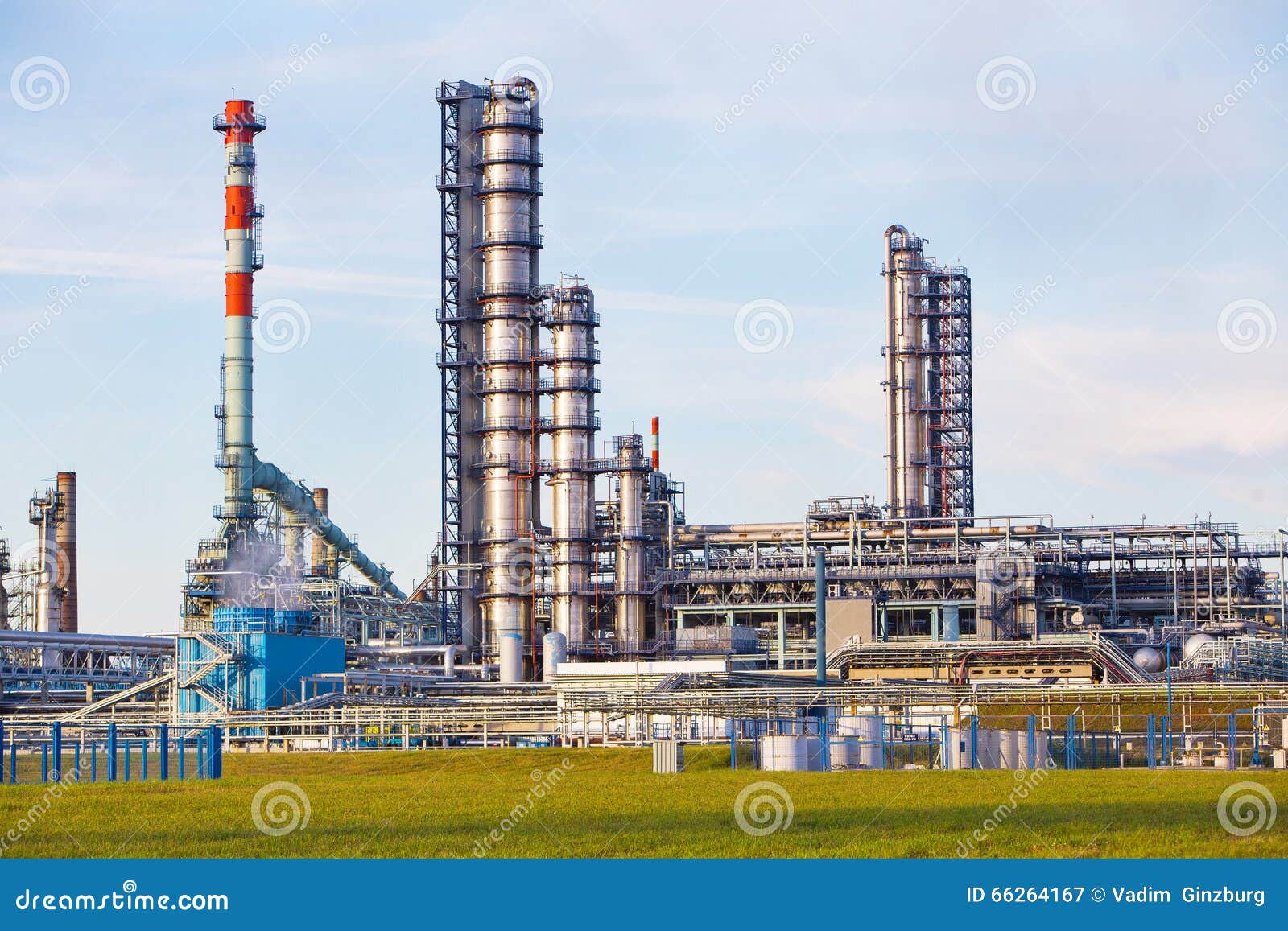 Pipes of oil factory stock image. Image of pipe, buildings - 66264167