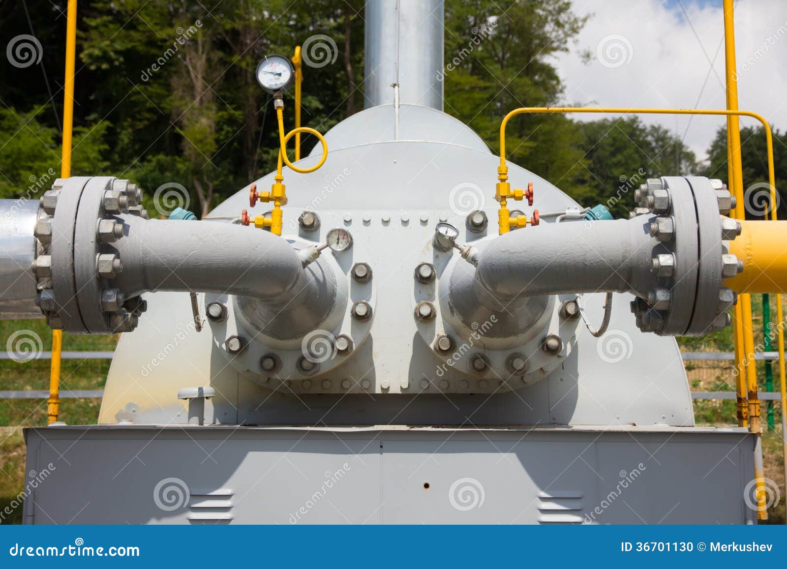 Pipes of power plant stock photo. Image of petrochemicals - 36701130