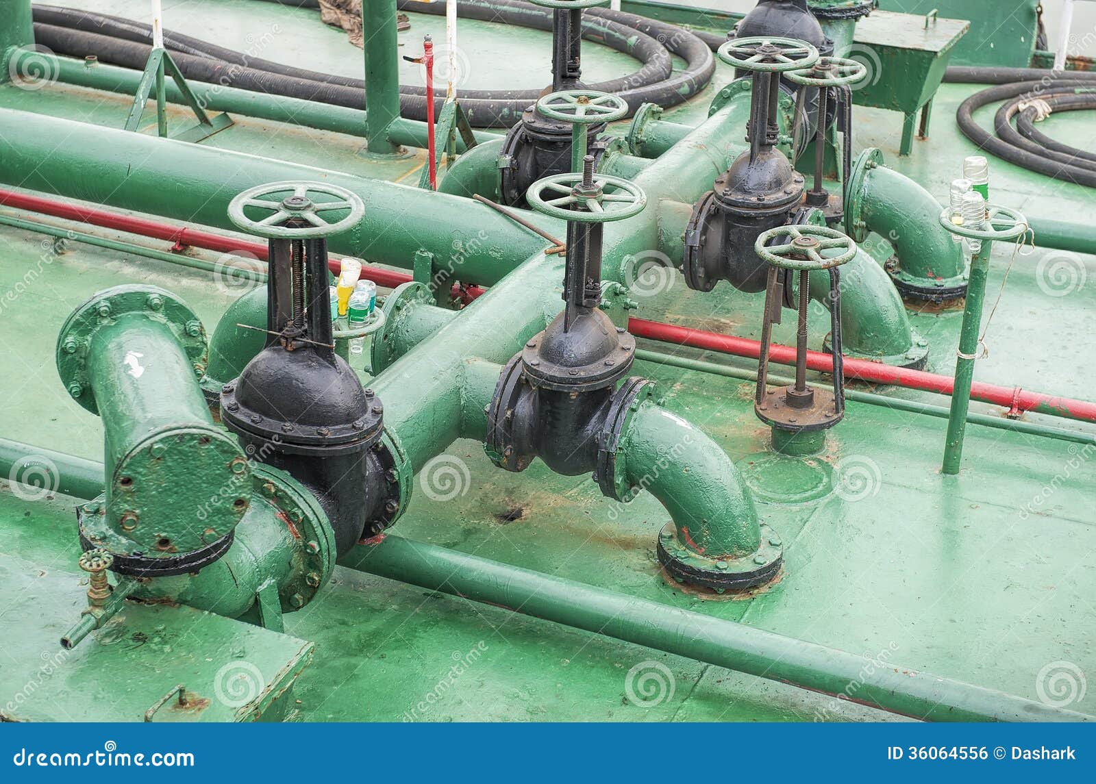 Pipes of the ship stock photo. Image of crude, engineering - 36064556