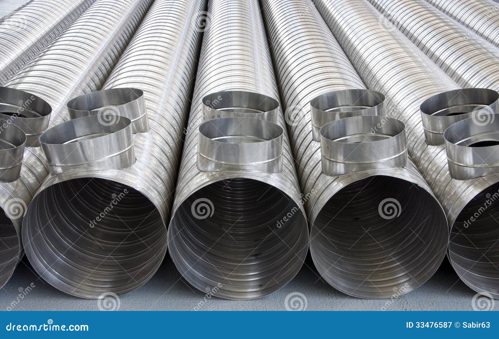 Pipes stock image. Image of metallic, pattern, curve - 33476587