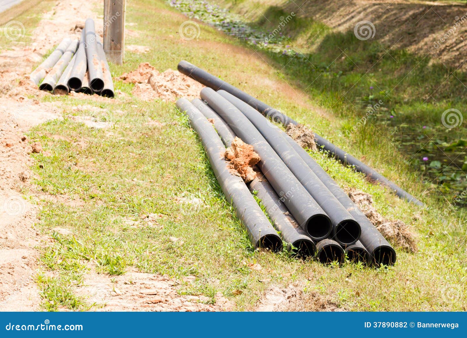 Pipes synthetic pipeline stock photo. Image of water - 37890882