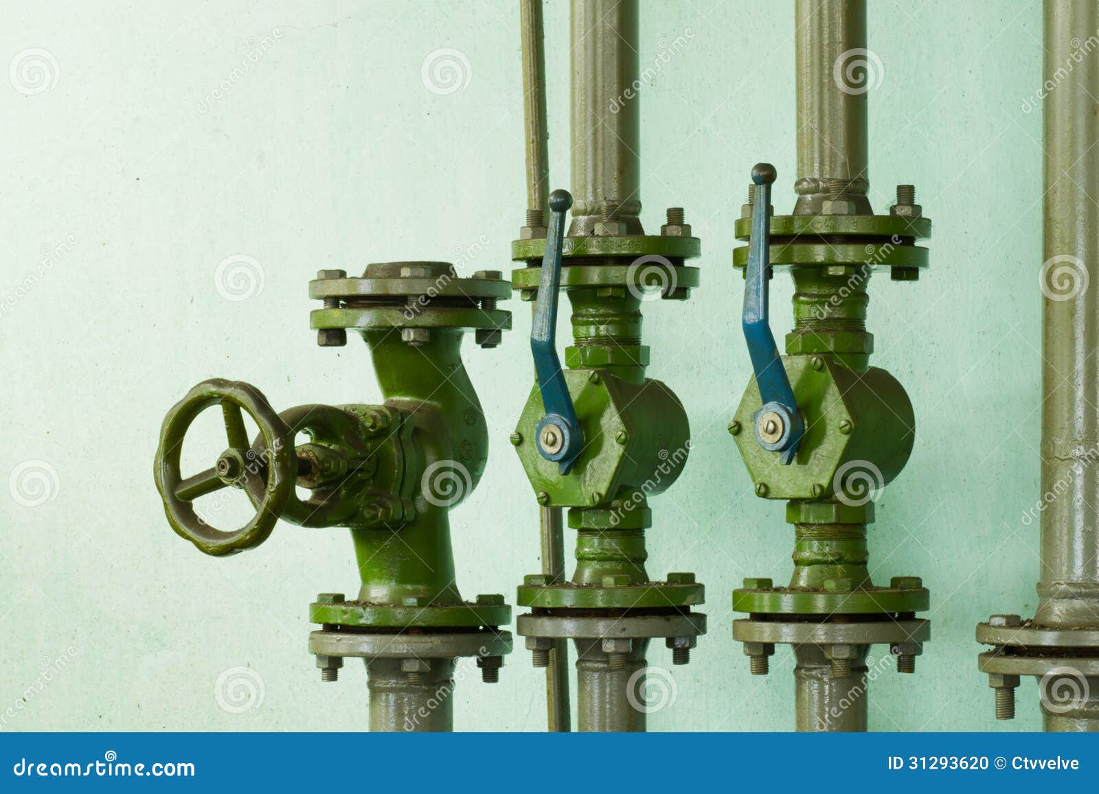 Pipes valve connection stock photo. Image of fittings - 31293620