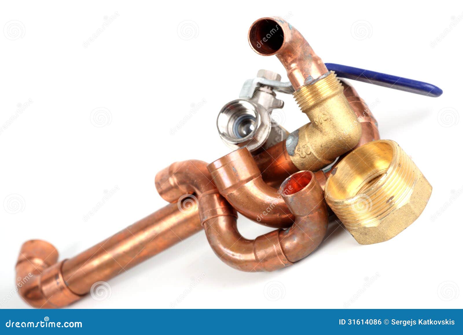Pipes stock photo. Image of water, build, group, copper - 31614086