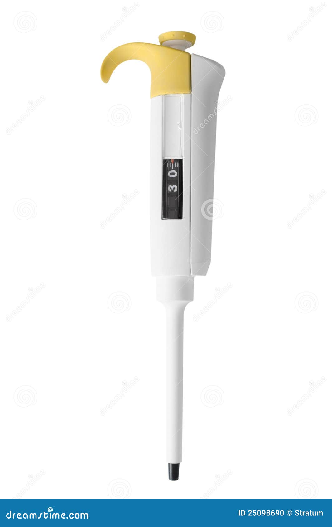 Pipetta automatica fotografia stock. Immagine di chimica - 25098690