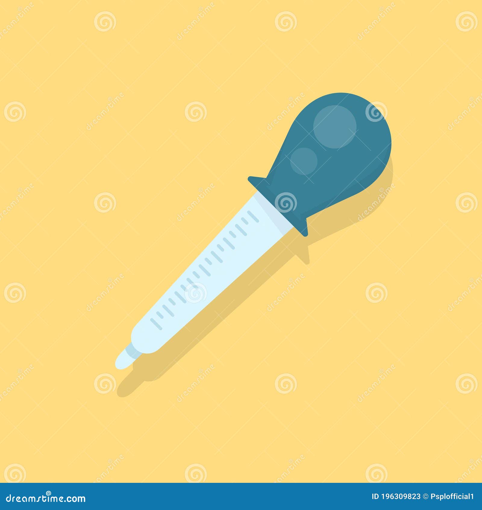 Pipette Design Vector Objects Illustration Science Elements and ...