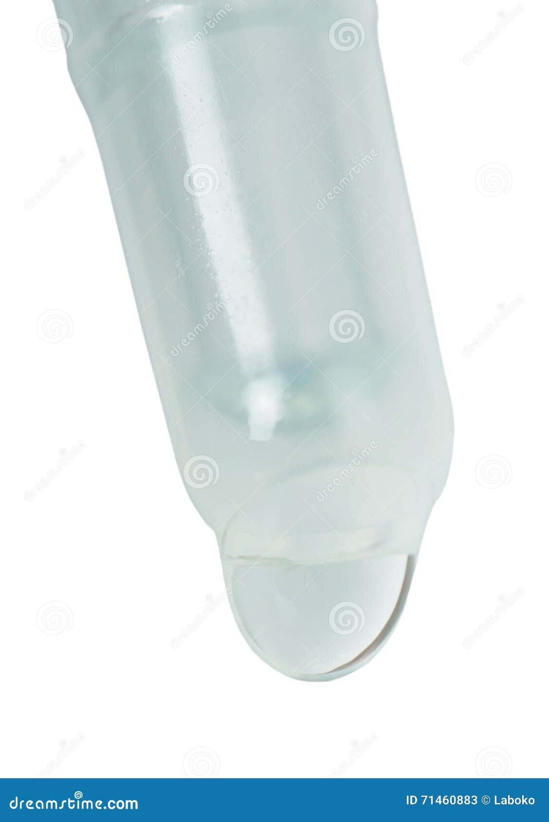 Pipette with Drop Close-up Isolated on White Stock Image - Image of ...