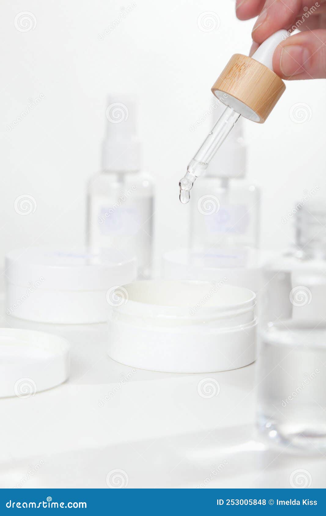 Close Up of Pipette with Drop Stock Photo - Image of close, healthy ...