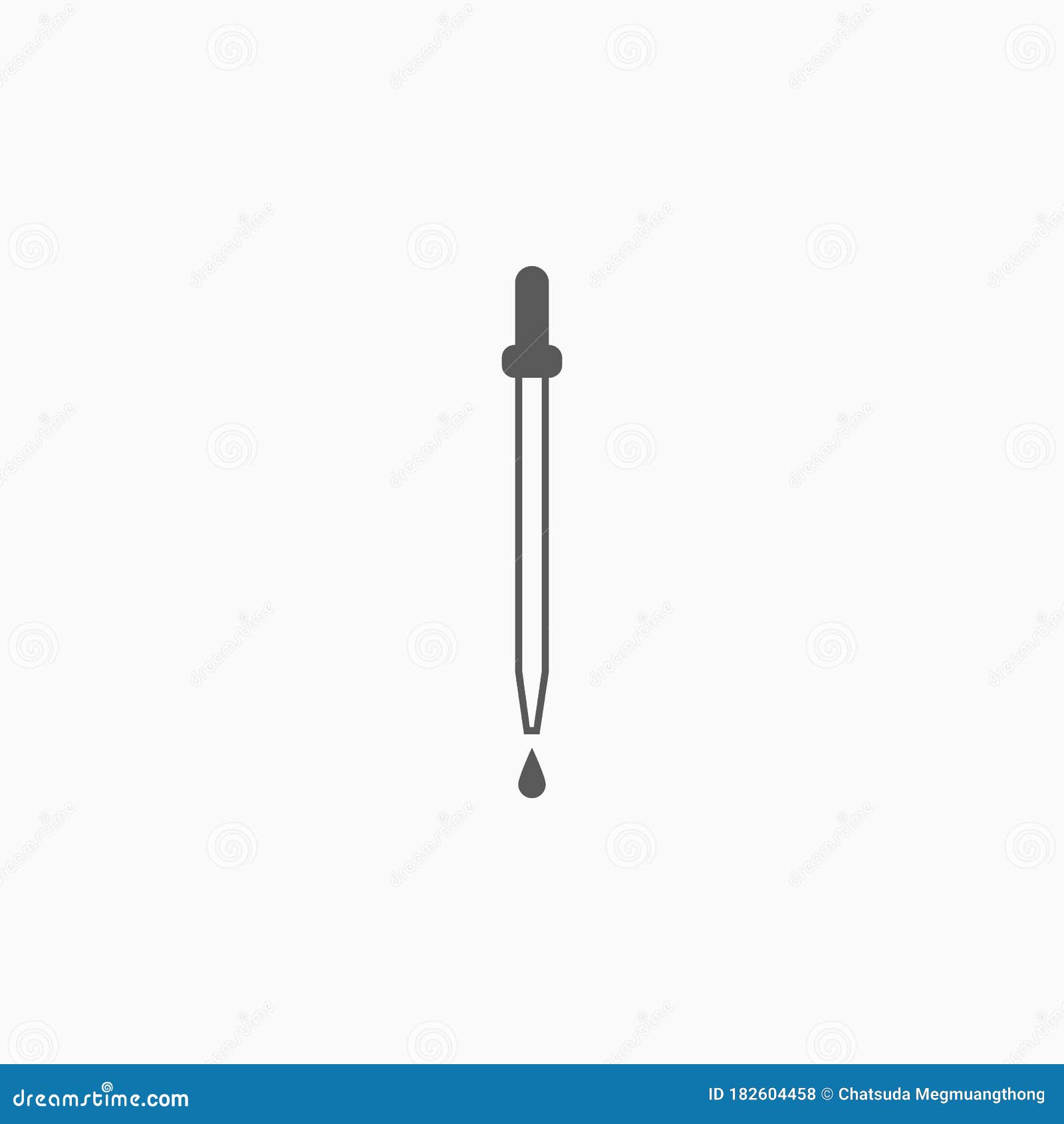 Pipette Icon, Dropper Vector, Science Illustration Stock Vector ...