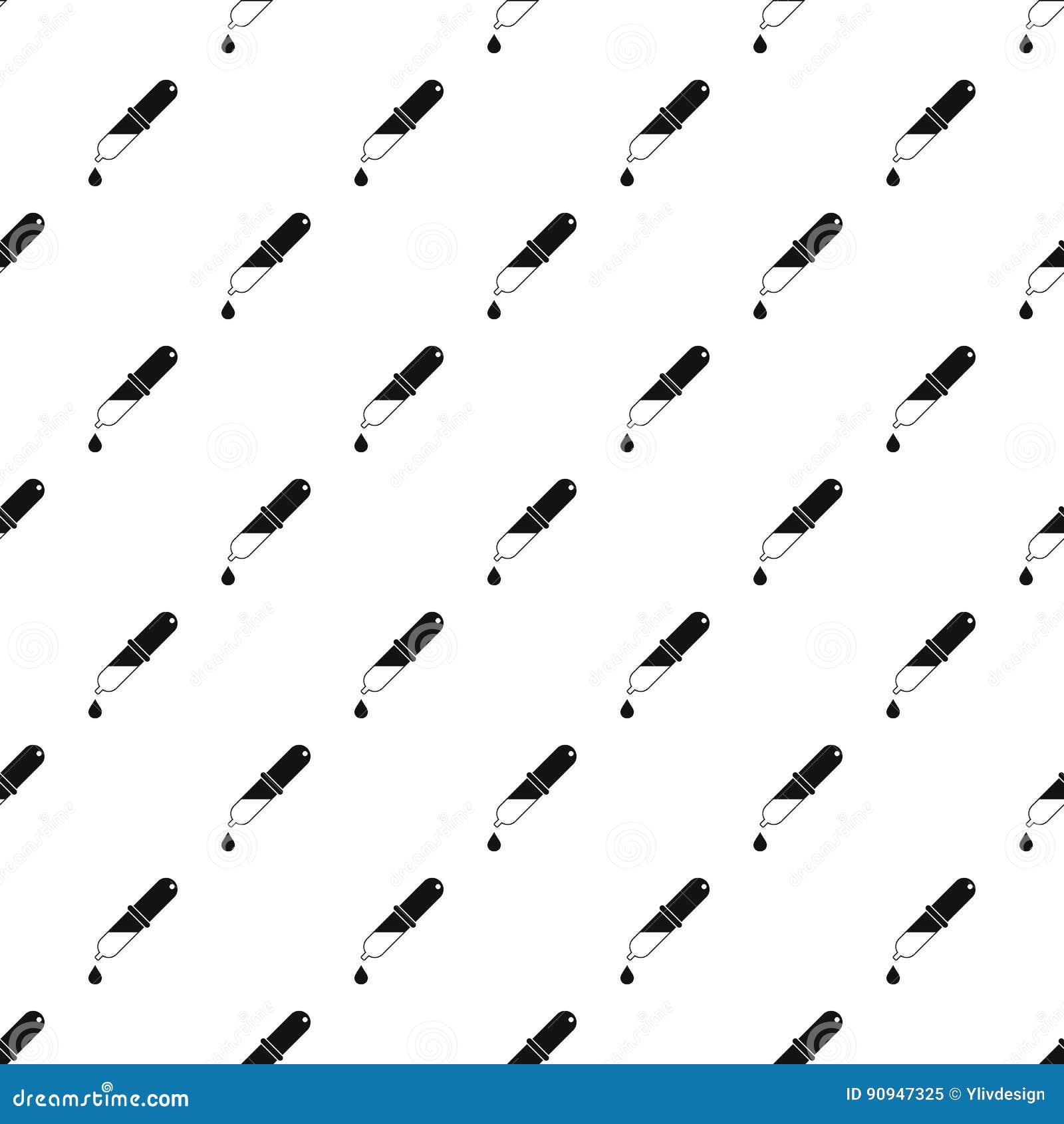 Pipette pattern vector stock vector. Illustration of dose - 90947325