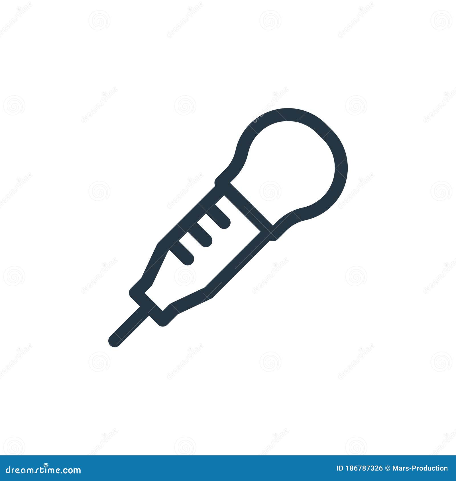Pipette Vector Icon. Pipette Editable Stroke. Pipette Linear Symbol for ...