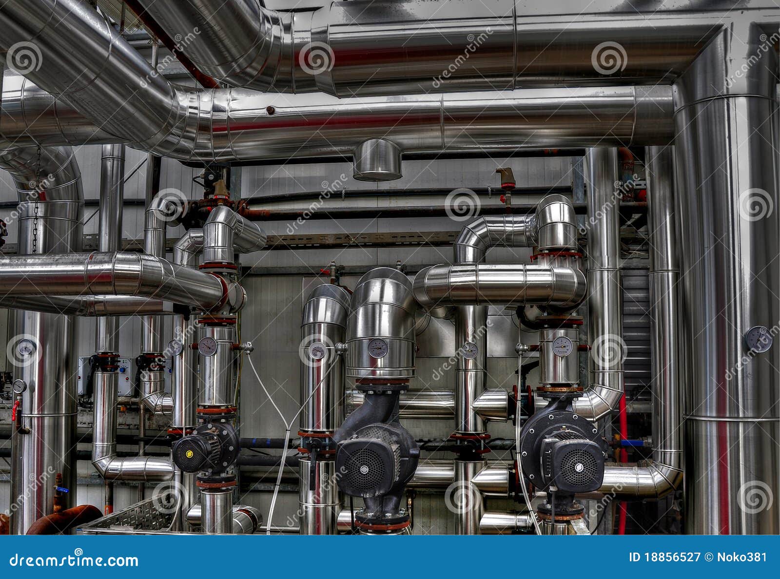 Piping stock image. Image of pipe, pump, blue, piping - 18856527