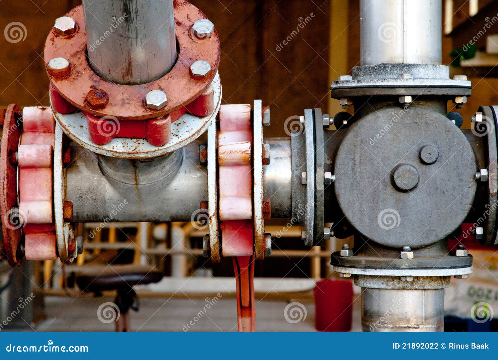 Piping Connection stock photo. Image of pipe, mechanical - 21892022